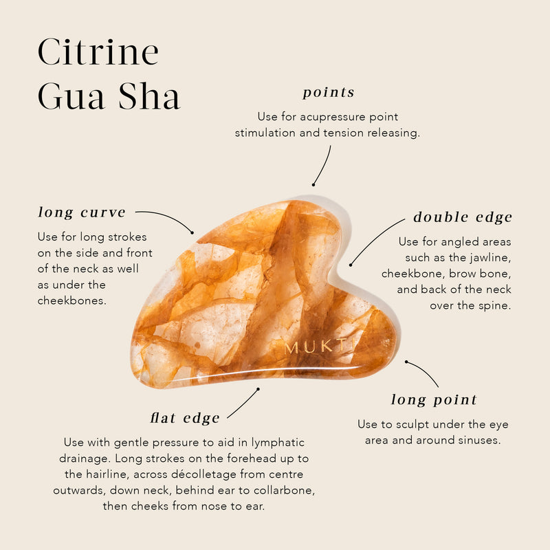 Mukti Organics | How To Use A Gua Sha